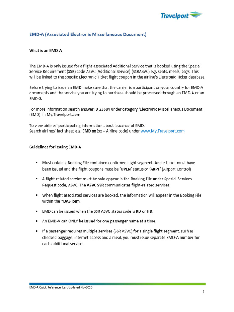Ancillary EMD-A EMD-S in Cryptic Amadeus | PDF | Receipt | Computing