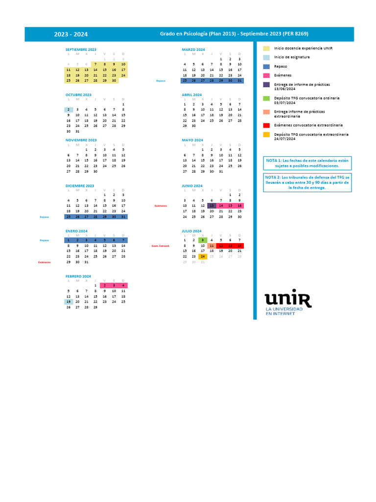 Calendario Académico Per8269 | PDF | Gobierno