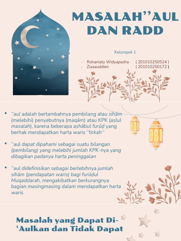 Kel 1 - HK Waris Islam | PDF