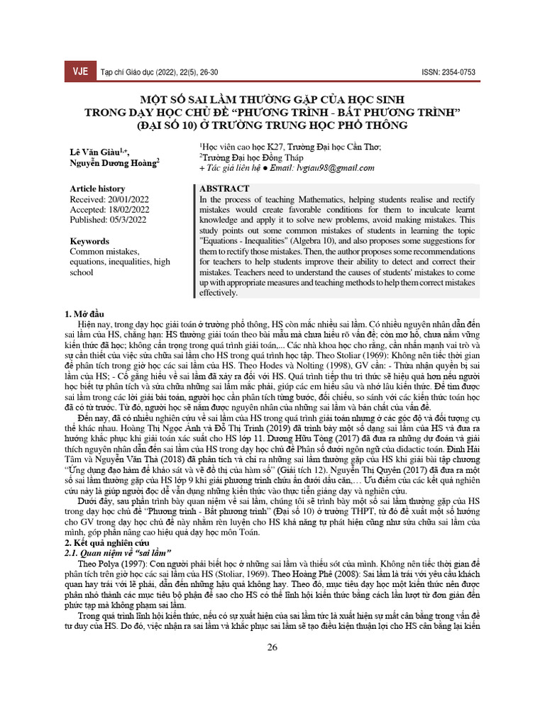 L VN Giu Nguyn DNG Hong | PDF