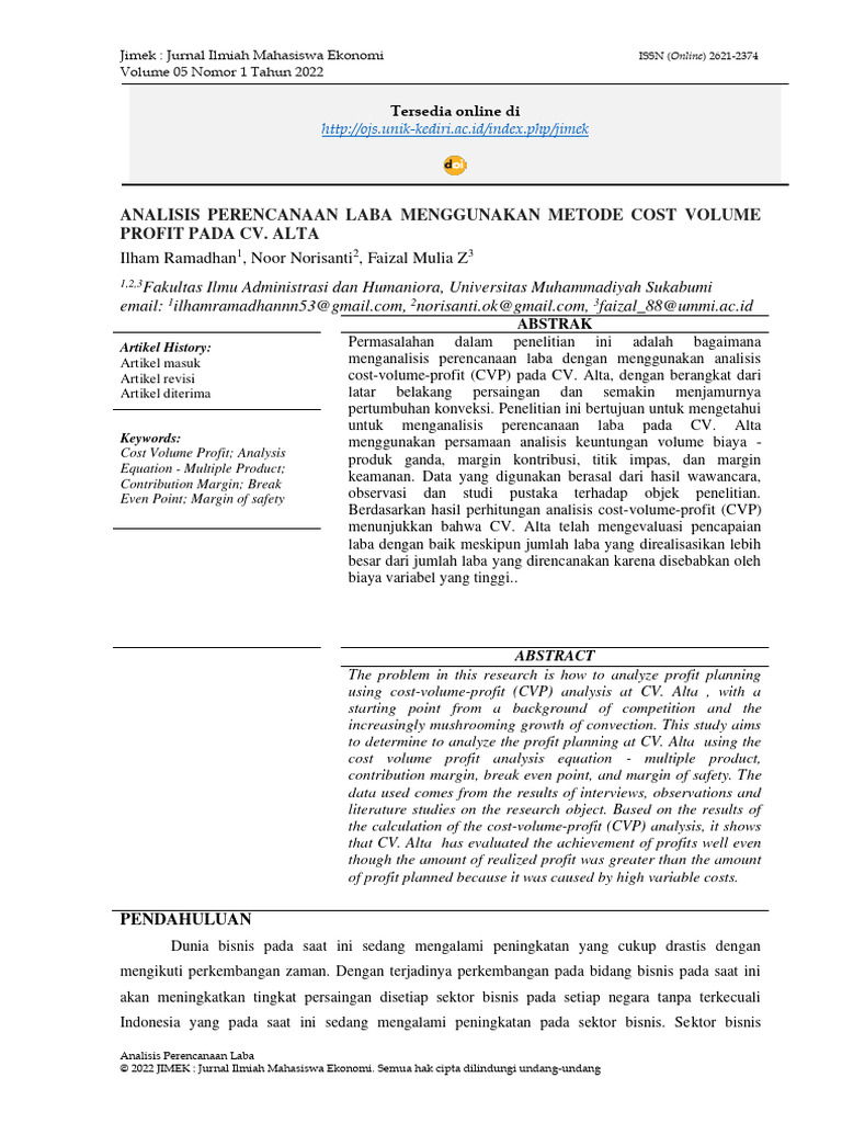 Modul Analisa Laporan Keuangan (TM3) | PDF