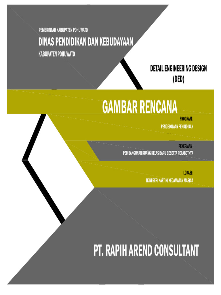 DED RUANG KELAS BARU PAUD Model | PDF