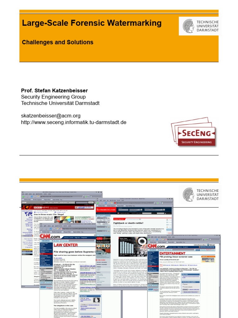 Forensic Watermarking in DRM | PDF | Encryption | Digital Rights Management