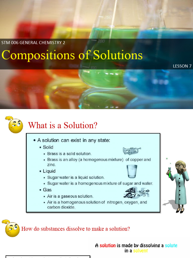 Gaseous Solutions and Solubility Factors | PDF | Solvation | Solubility