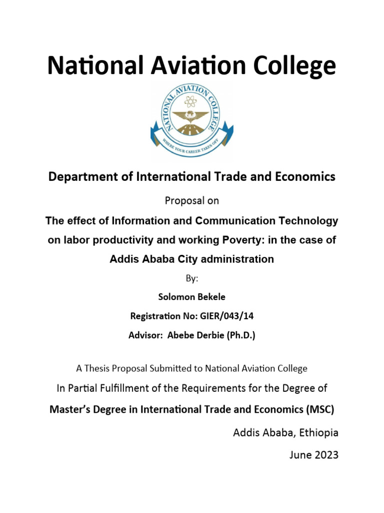 The - Effect - of - ICT - On - Labor - Productivity - and - Working THEORY MOD | PDF | Workforce ...