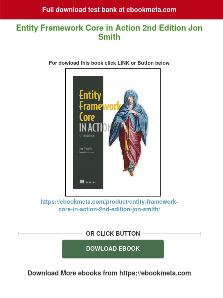 Instant Download Entity Framework Core in Action 2nd Edition Jon Smith PDF All Chapter | PDF ...
