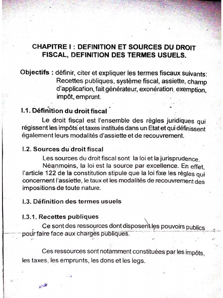 Fiscalité 3 | PDF