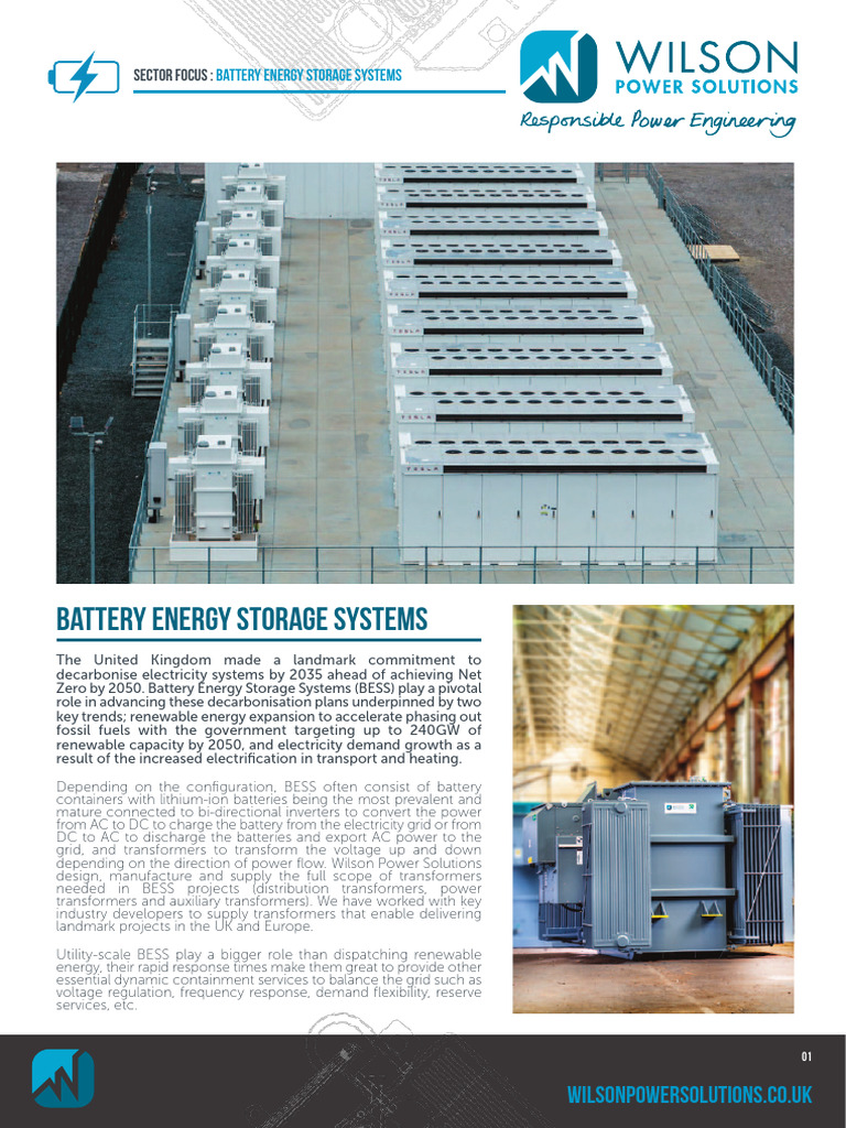 WILSON-BATTERY CHARGER | PDF | Electrical Grid | Energy Storage