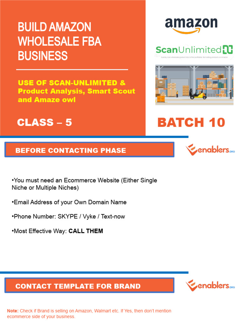 Wholesale Batch 10 - Class 5 | PDF | Brand | Private Sector