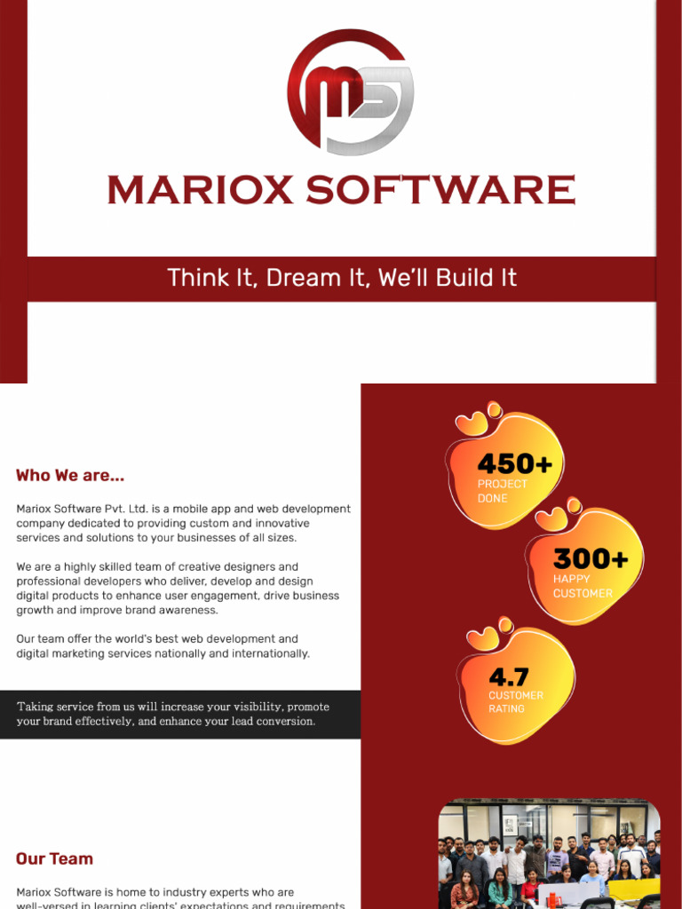 Mariox Software Portfoilio | PDF