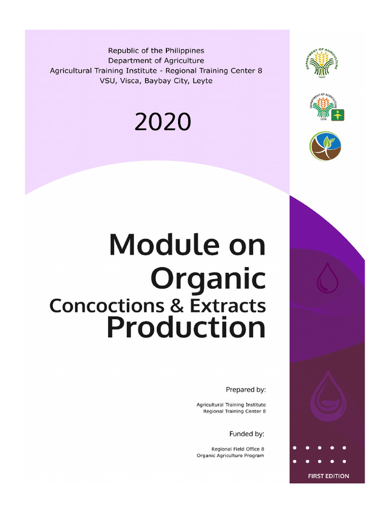 Organic Concoction and Extract Production | PDF | Agriculture | Compost