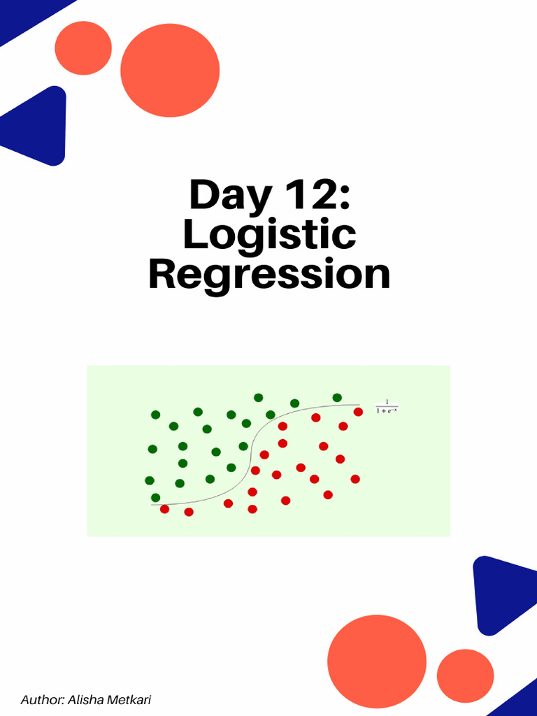 Logistic Regression | PDF