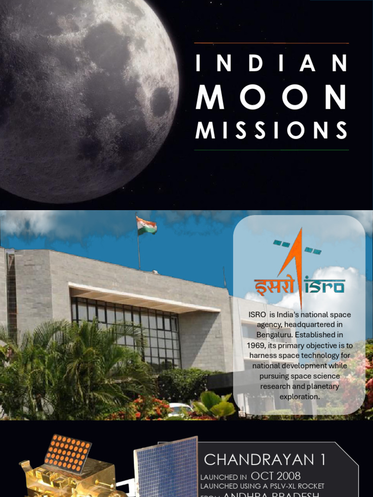 Indian Moon Missions | PDF | Moon | Spaceflight