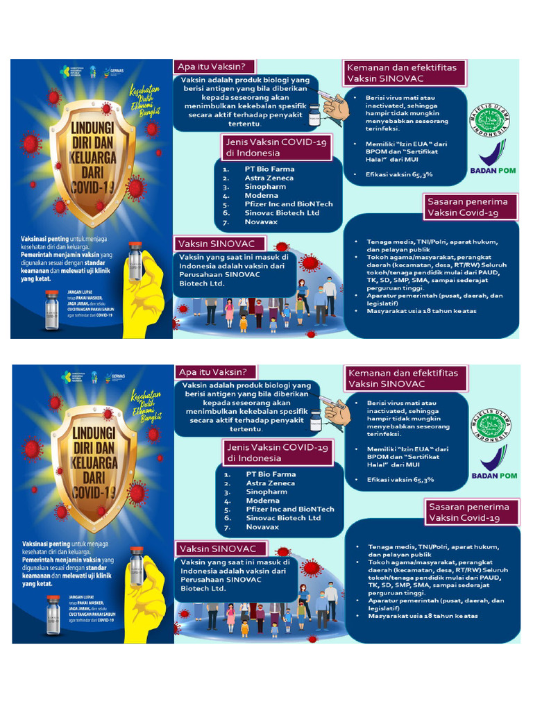 Format Leaflet Vaksin Covid 19 Pdf