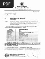 Flag Raising Ceremony Script | PDF | Foreign Language Studies