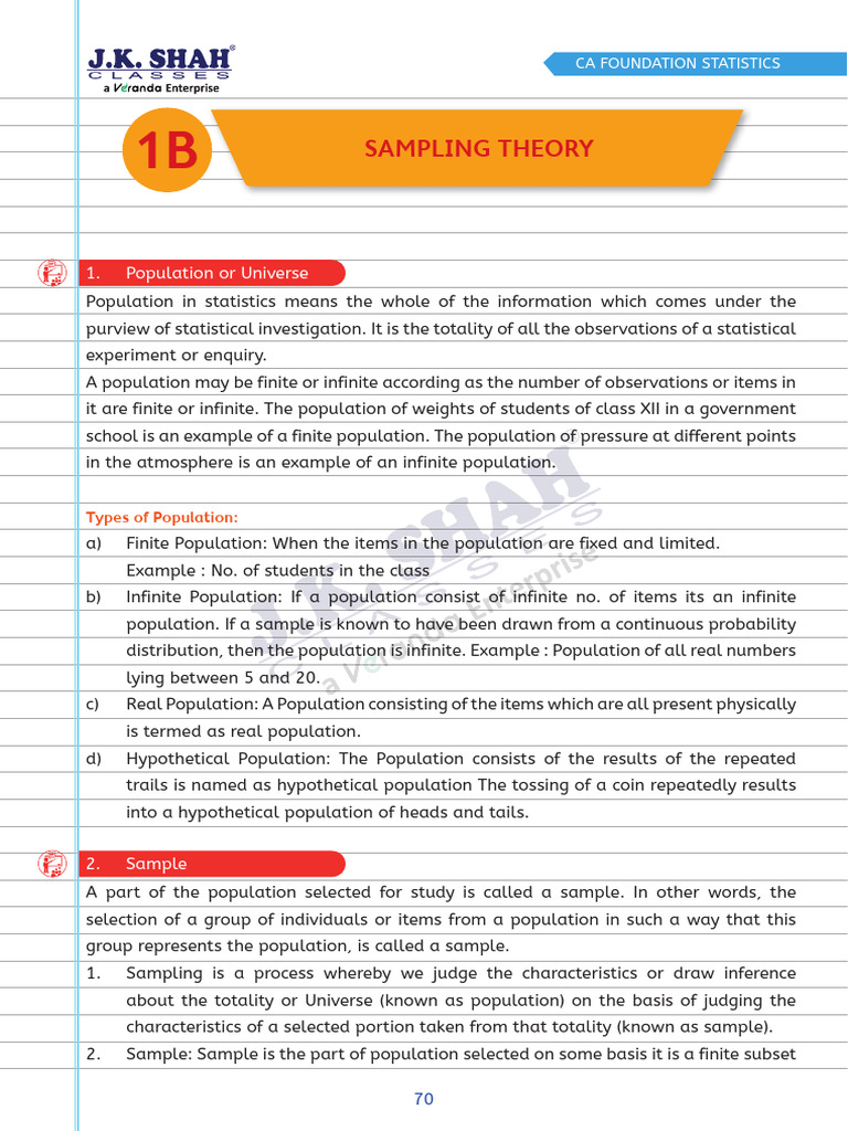 Sampling | PDF | Standard Error | Sampling (Statistics) Sampling | PDF | Standard Error | Sampling (Statistics)