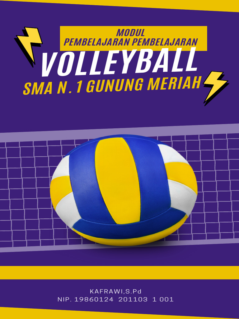 Modul Pembelajaran Bola Voli-1-7 | PDF