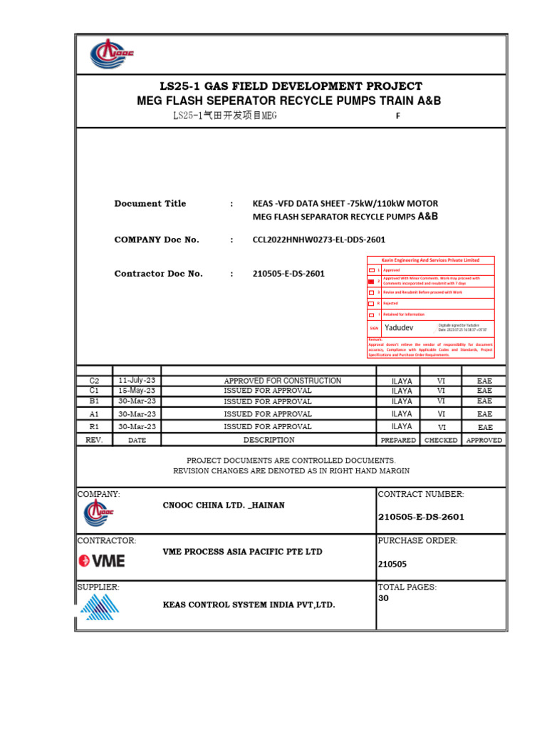 210505-E-DS-2601 - C2 - KEAS-VFD Data Sheet - KE CODE 2 | PDF ...