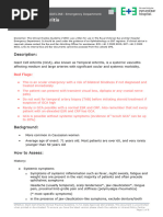 The GCA Risk Calculator | PDF | Clinical Medicine | Medical Specialties