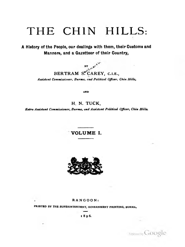 Chin Hills Vol.01 Tu Red | PDF | Trees | Wood