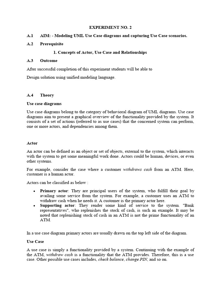 Software Engineering Use-Case Diagram. | Download Free PDF | Use Case | System