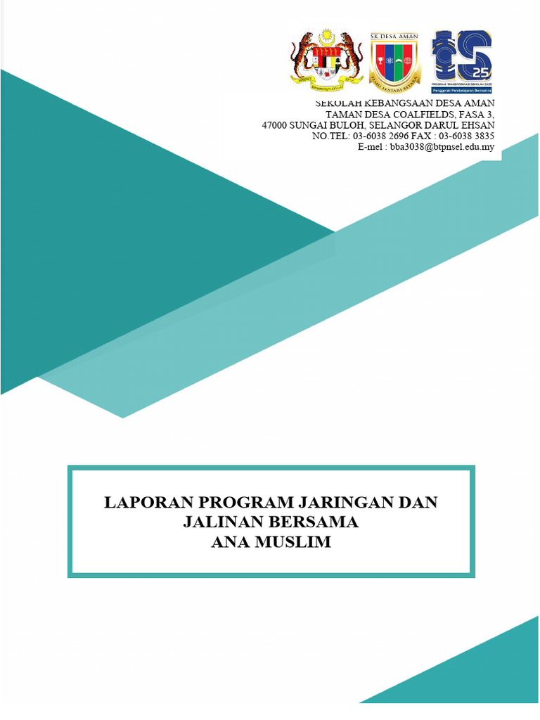 Laporan Jaringan Dan Jalinan SK Dato Manan | PDF