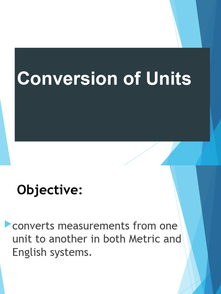 G7 Math Q2 Week 2 Conversion of Units | PDF | Variable (Mathematics ...