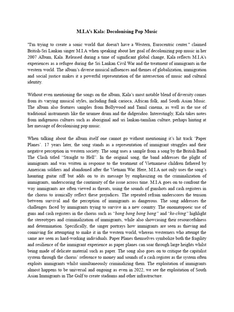 Music And Cultural Identity Pdf