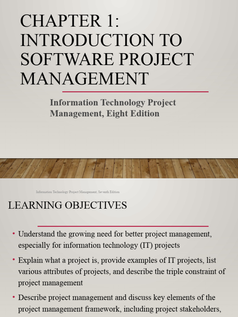 Lecture 1 Introduction To Software Project Management C1 C2 C3 | PDF ...