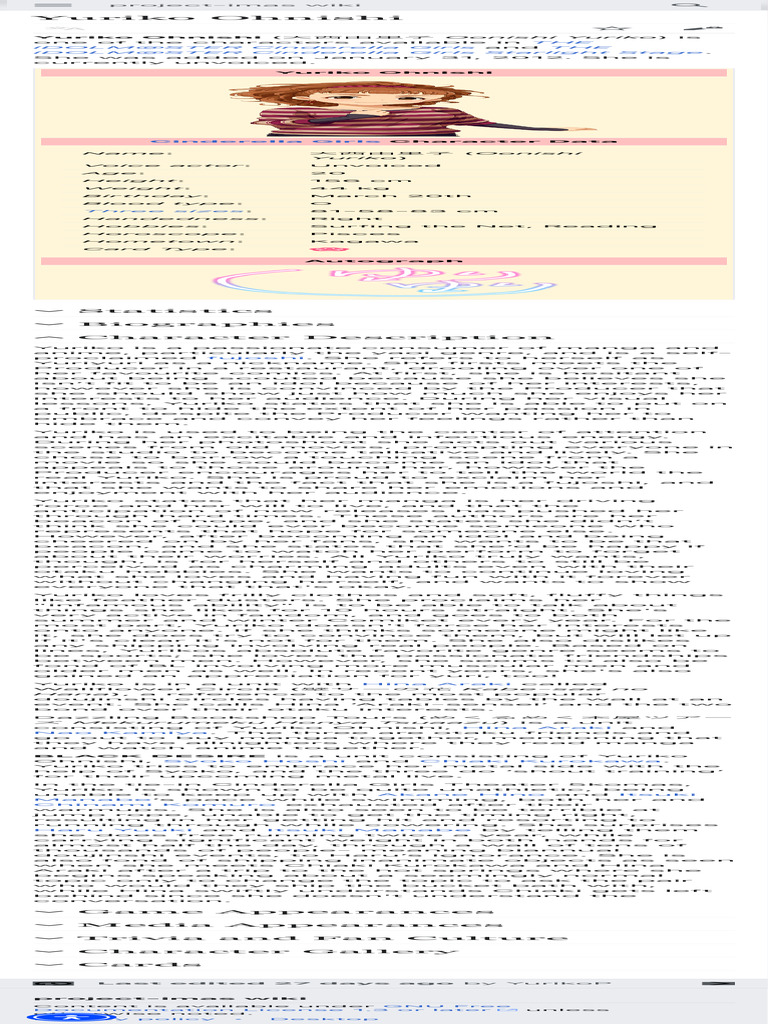 Fujoshi Girl Isolmaster | PDF | Anime And Manga