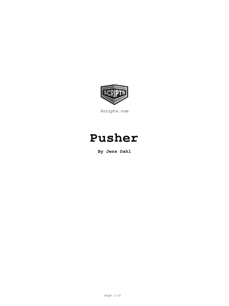 Pusher | PDF