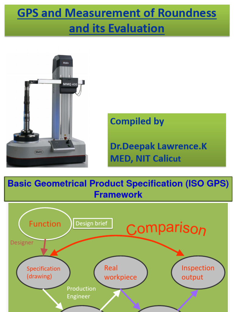 Roundness - Metrology and Instrumentation | PDF | Circle | Radius