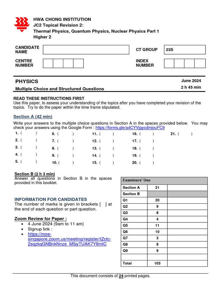 2024 Rev 02 Quantum Nuclear1 Thermal QP v1 | PDF | Photoelectric Effect | Nature
