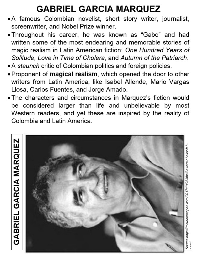 latin american writers | PDF | Gabriel García Márquez | Latin American ...