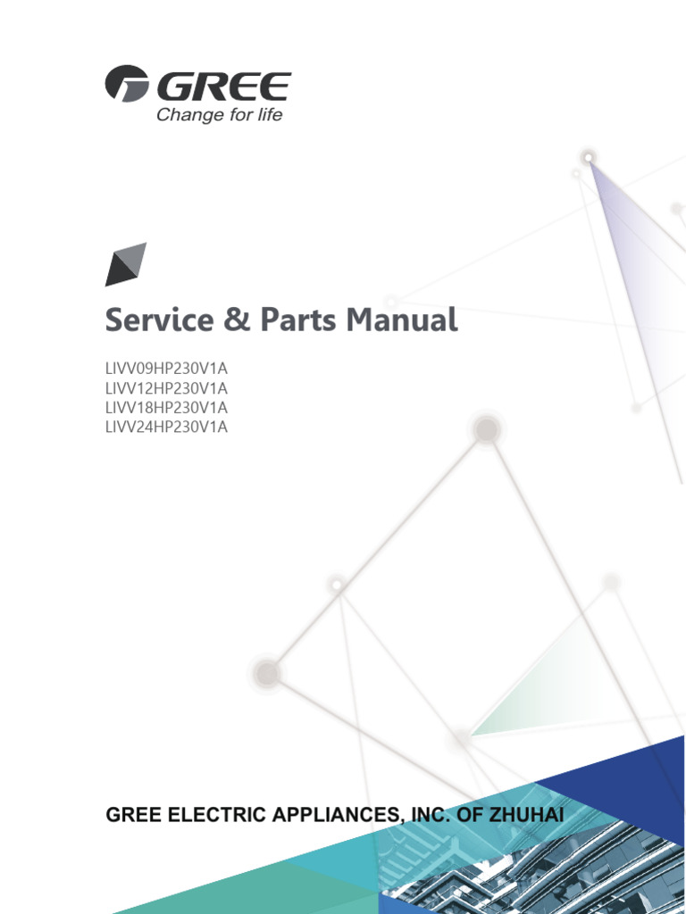 Livo Gen3 Service Manual 9k 24k 230v A | PDF | Air Conditioning | Power Supply