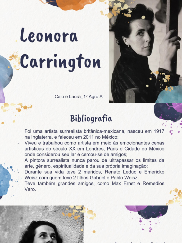 ART. Leonora Carrington. 10-03 | PDF