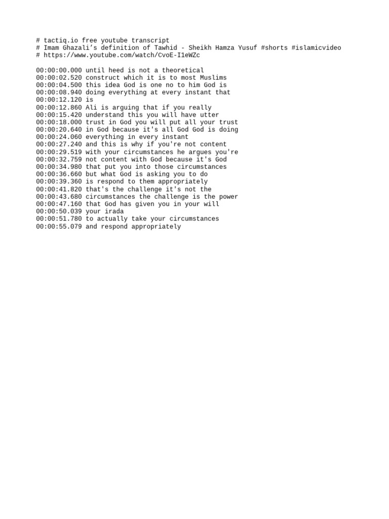Tactiq Free Transcript CvoE I1eWZc | PDF | Home & Garden