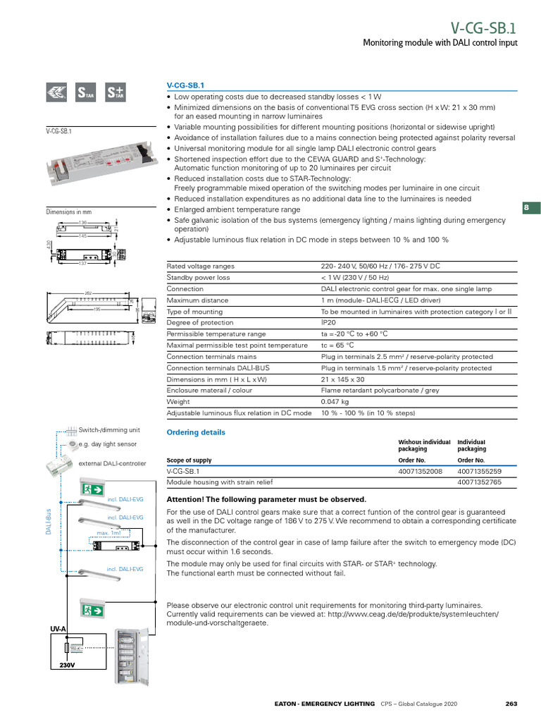 Eaton Ceag El Cps V CG Sb.1 GB | PDF
