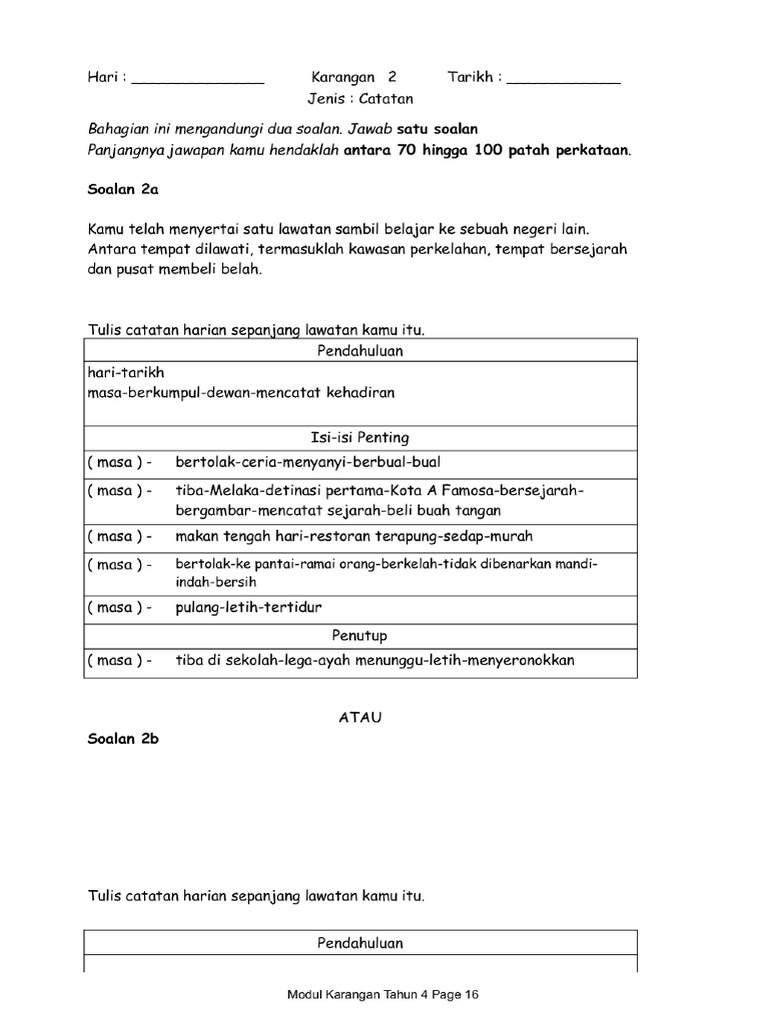 Modul Penulisan-16 | PDF