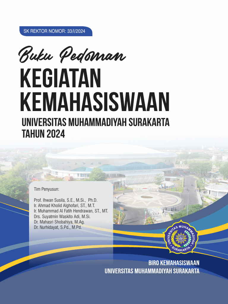 Revisi Buku Pedoman Kegiatan Kemahasiswaan Tahun 2024 Final | PDF | Bisnis