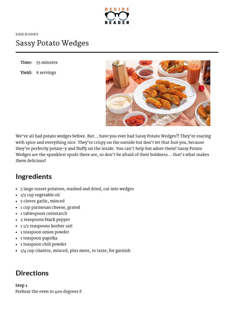 Sassy_Potato_Wedges | PDF