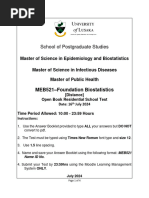 Module Six Worksheet: Methods & Results | PDF | P Value | Student's T Test