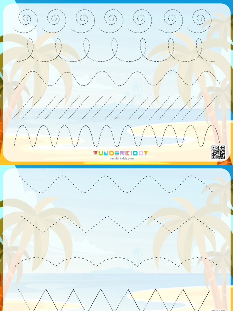 Wunderkiddy Tracing Lines | PDF