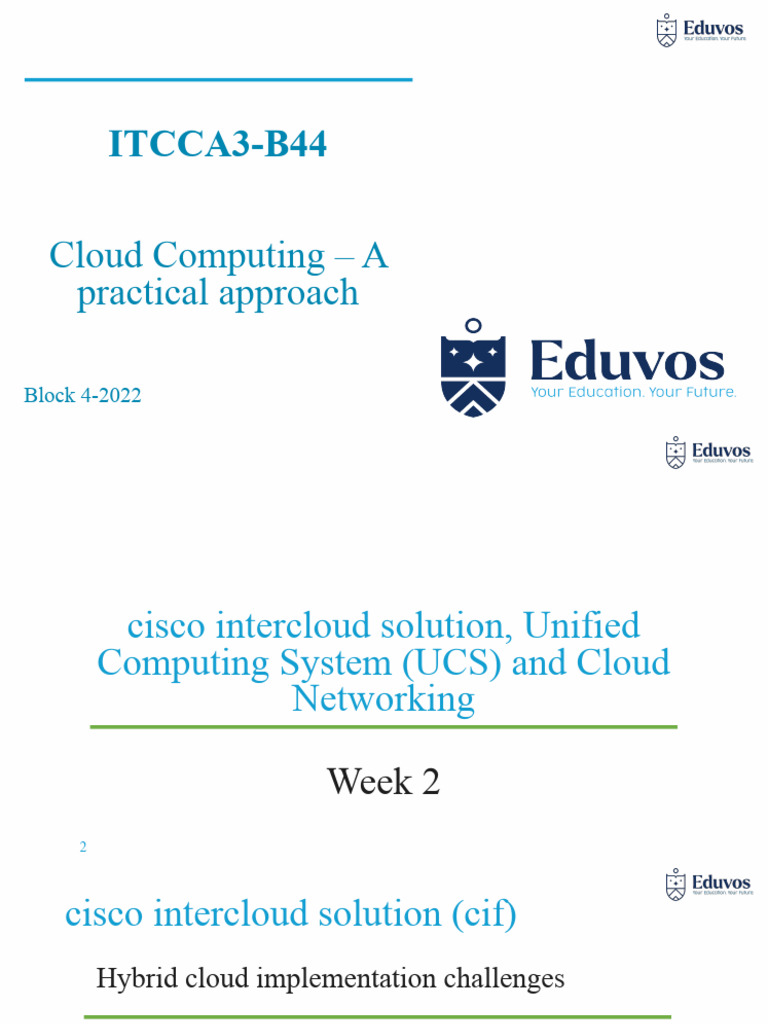 ITCCA3 - Week 2 - Chapter 4 - 6 | PDF | Cloud Computing | Computer Network