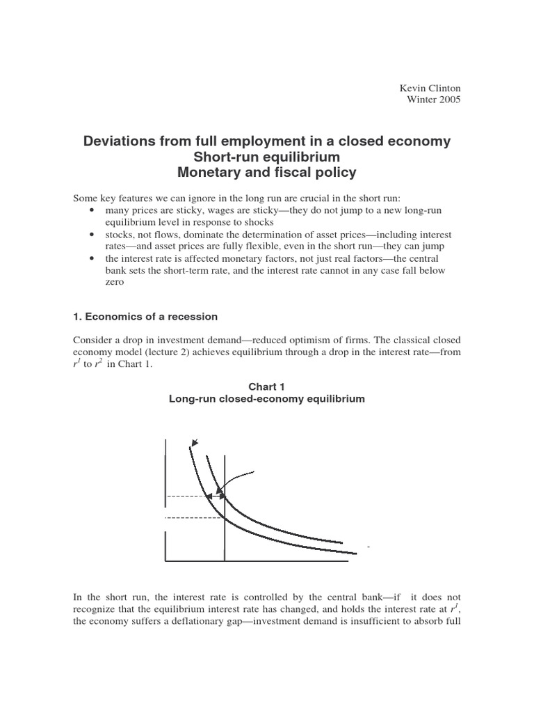 Macro eco study | Download Free PDF | Interest Rates | Deflation