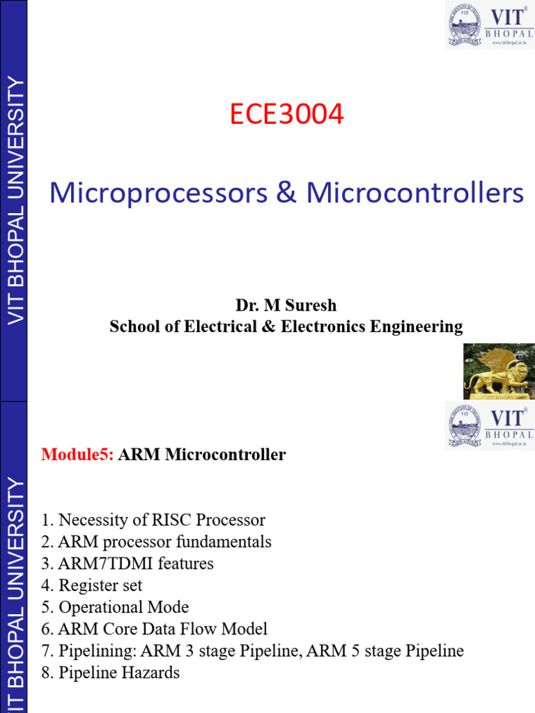 Module 5 ARM Basic | PDF | Central Processing Unit | Computer Hardware