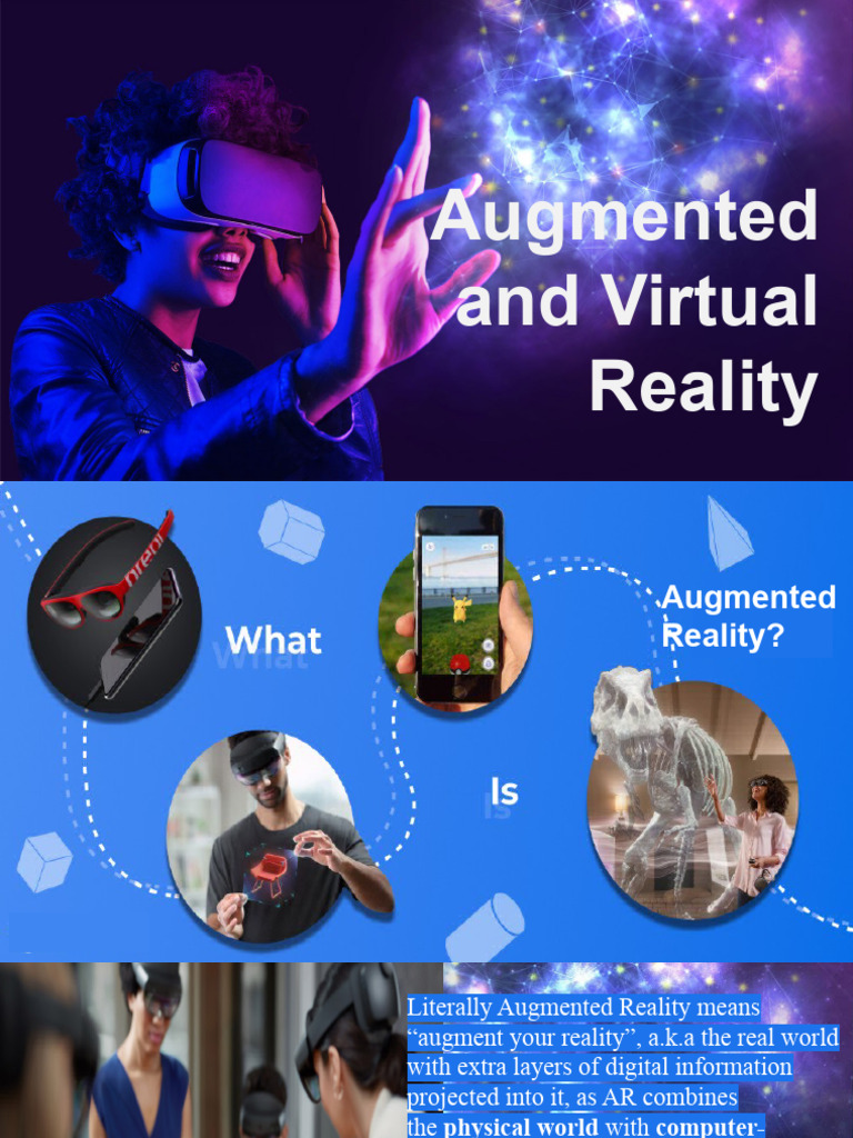 AR and VR Topic 17 | PDF | Augmented Reality | Virtual Reality