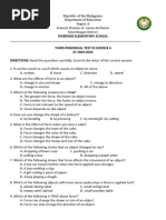 Grade 4 LAS Q3 W3 Science | PDF | Magnet | Force