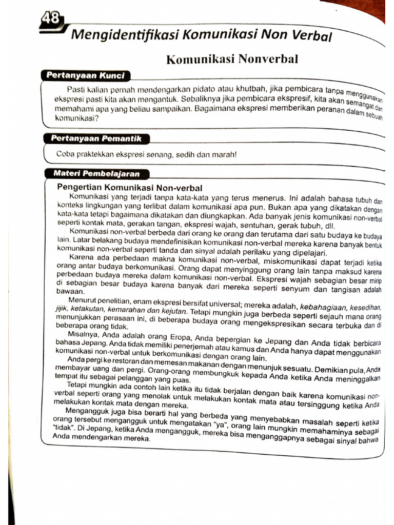 Kom Non Verbal | PDF