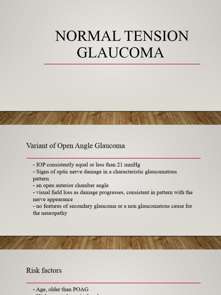 Normal Angle Glaucoma | PDF | Glaucoma | Hypertension